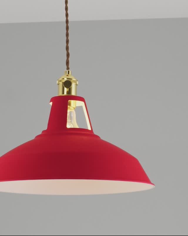 Подвесной светильник Moderli GD-C058B-M красный Marta