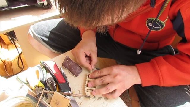 Модель шлюпки своими руками. Часть 5.