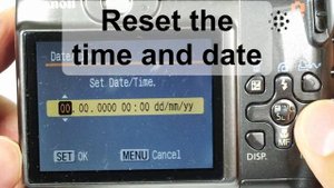 Canon A590 Camera Clock Battery Replacement