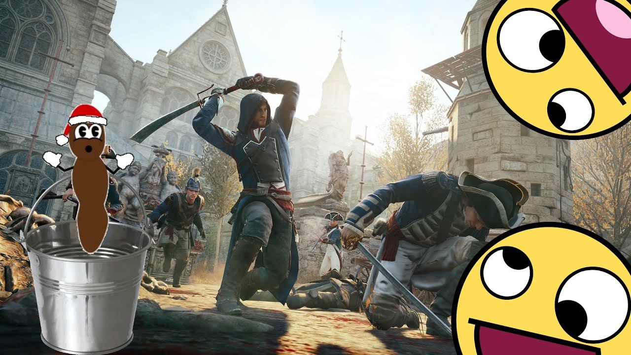 Assassin's Creed: Unity Падлива-квест (Истерика на стриме xD)