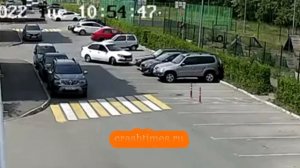Перевернулась на ровном месте. ДТП Казань