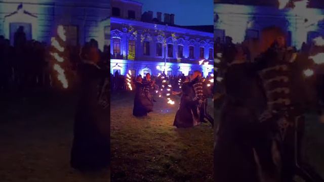 Театрализованное огненное шоу в стиле 19 века (творческий коллектив Гардарика)
