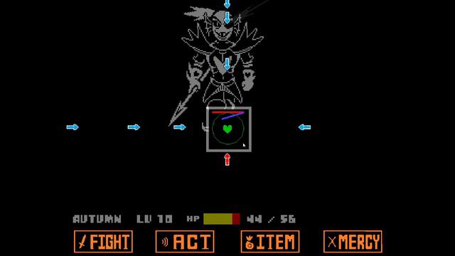 Trying to beat Undyne the Undying on undertale no mercy // mic on ...
