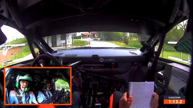 FULL SHAKEDOWN ONBOARD - Tänak_Järveoja _ WRC Croatia Rally 2024