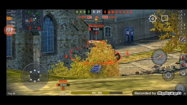 world of tanks:живая сталь битва за город