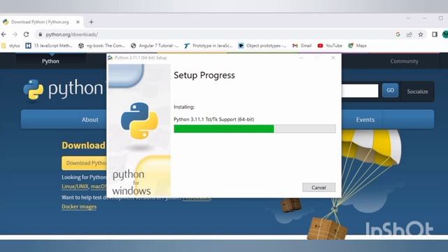 Python Installation In Windows 10 Python Pythonprogramming Pythontutorial смотреть 6268