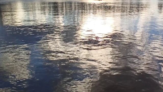 Бесконечная вода, вся земная суета остаётся позади. Помолчи и погляди....