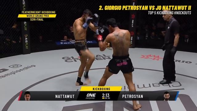 Top 5 Kickboxing Knockouts In ONE Championship