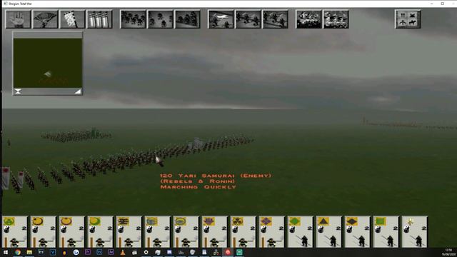 Shogun Total War - Yari-Tipped Inverted Wedge Arquebus Formation ...