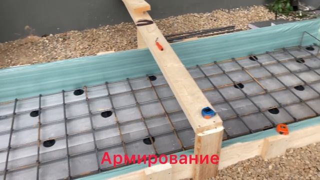 Изготовление железобетонной плиты по этапам.