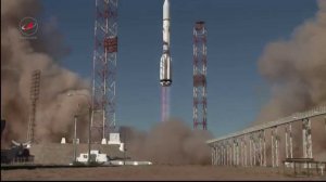 Пуск РКН Протон-М с КА Инмарсат-5Ф3 (HD)