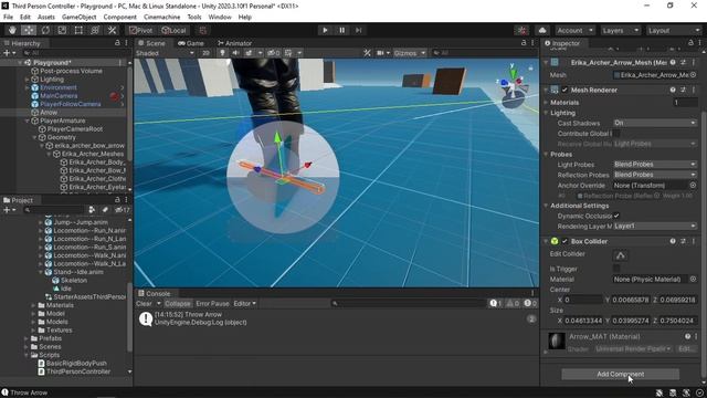 Third Person (Archery / Bow and Arrow) System in Unity - Part 2 – смотреть онлайн видео от ...