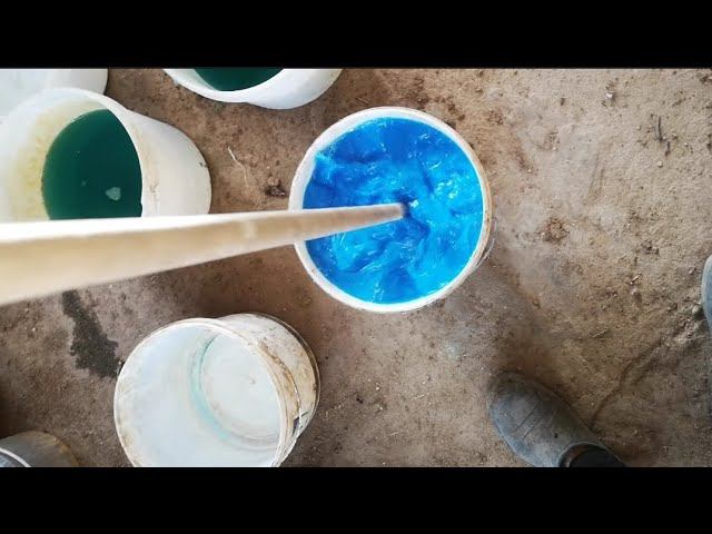 Приготовление бордоской смеси для опрыскивания весной