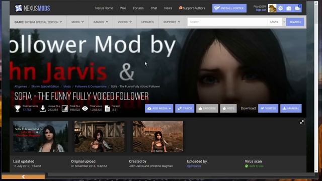 Skyrim SE Guide de moding 2019 24 Vos Mods Partie 3 - смотреть видео онлайн от «Игры в моде» в ...