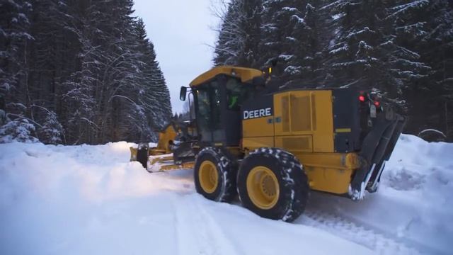 ОТЗЫВ о работе автогрейдера John Deere 772G