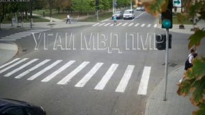 В Приднестровье Лексус сбил пенсионерку на зебре.