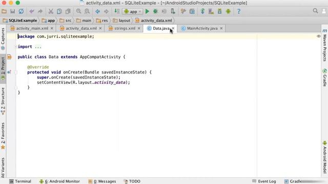 Save data using SQLite database part-1 in Android studio – смотреть онлайн видео от ...