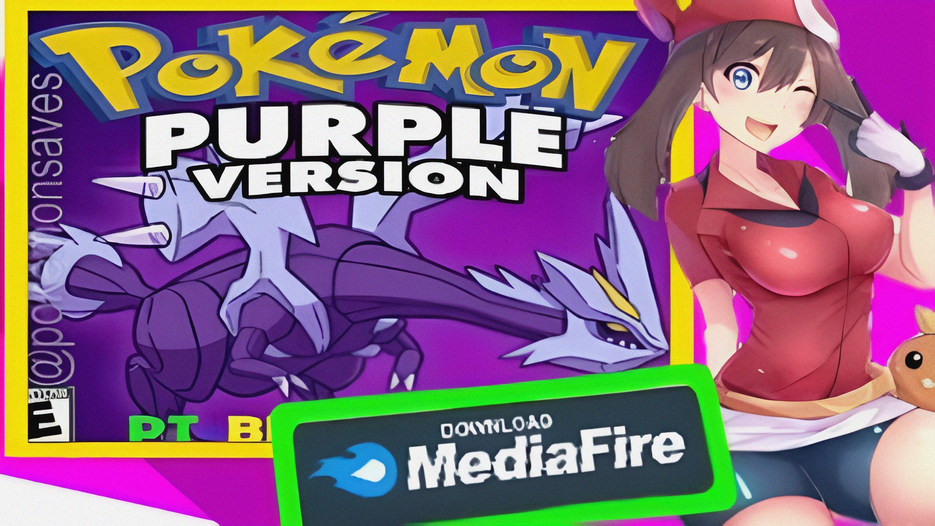Pokemon Purple (PT-BR) GBA - 3mulador 4ndroid