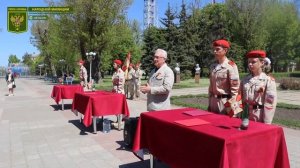 Более 100 школьников приняты в ряды «Юнармии» ЛНР