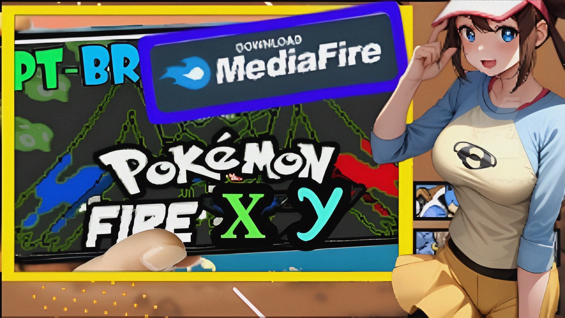 Pokemon Fire XY (PT-BR) GBA - 3mulador 4ndroid