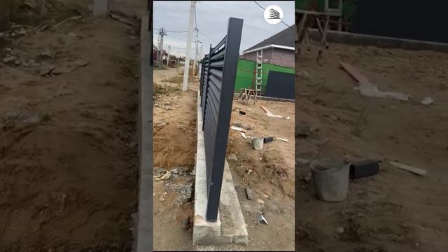 Забор-жалюзи Оптима от завода Новый Дом