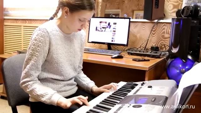 "К Элизе" - фрагмент урока игры на синтезаторе, Измайлово, Первомайская, Гольяново, Щелковская