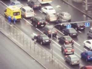 05.06.2017, ДТП на перекрестке пр.Славы и ул.Будапештской