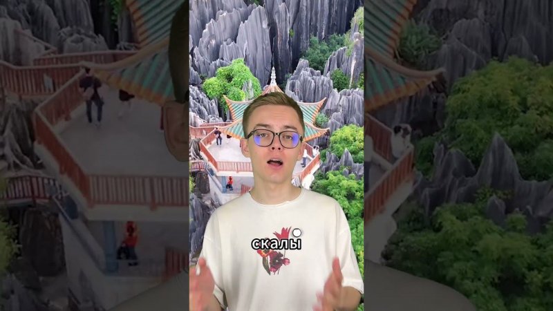 ЛЕС ИЗ КАМНЯ?! #Китай #интересныефакты #культура