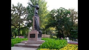 Памятные места о Панфилове И.В. в столице Кыргызстана Бишкеке