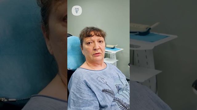 Осмотр спустя 2 недели после операции. Имплантация зубов. Отзыв Первая стоматология.
