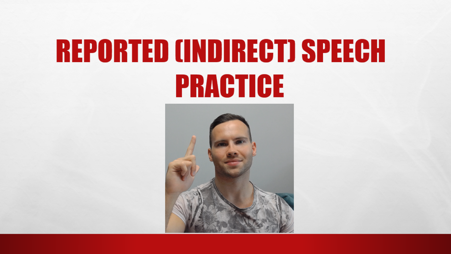 Reported speech