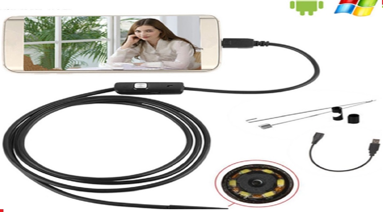 Эндоскоп с Алиэкспресс . Подключение.Распаковка,обзор посылки из Китая (AliExpress)