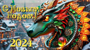С Новым Годом Дракона 2024! Видео поздравление!