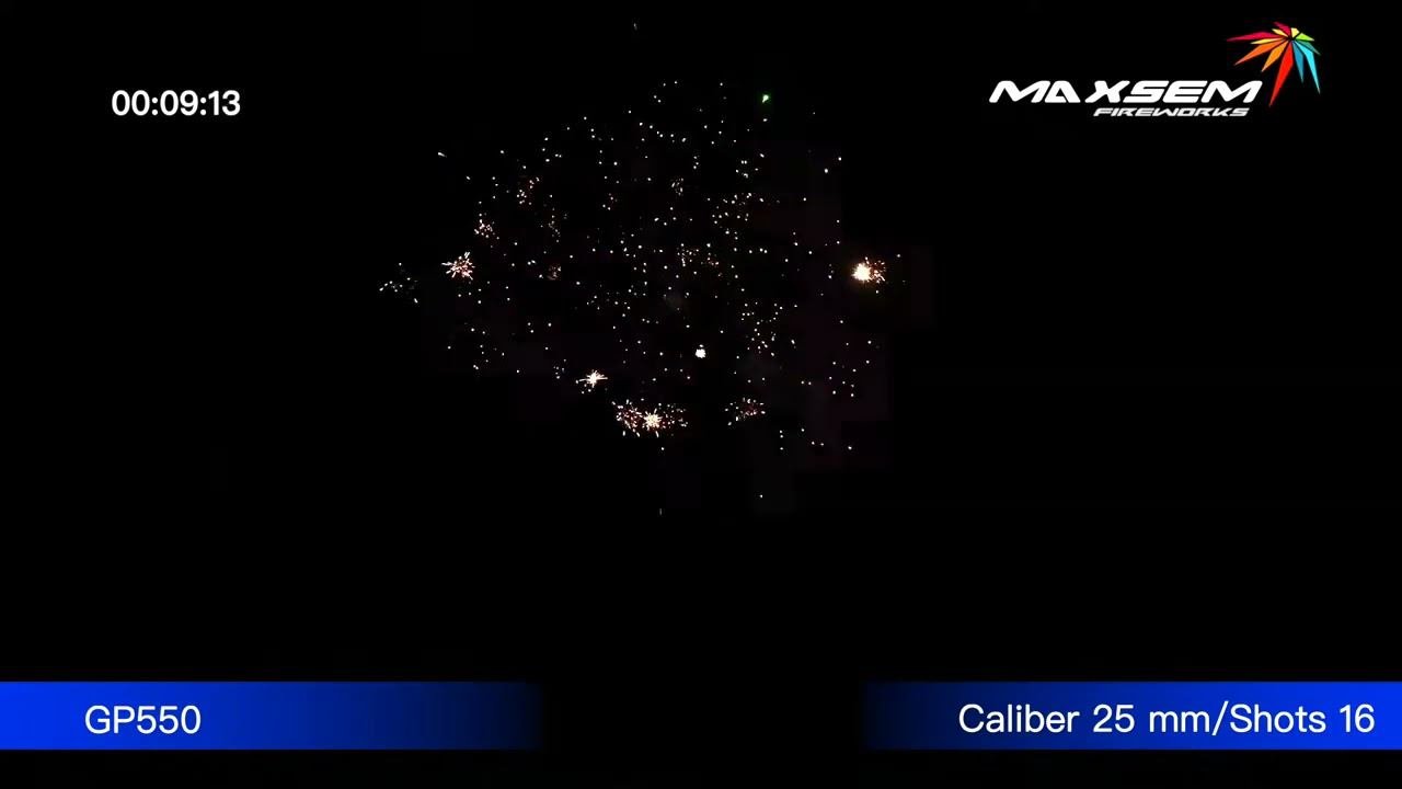 Салют "GOLDEN COCO" ( 16 залпов, 1 калибр)