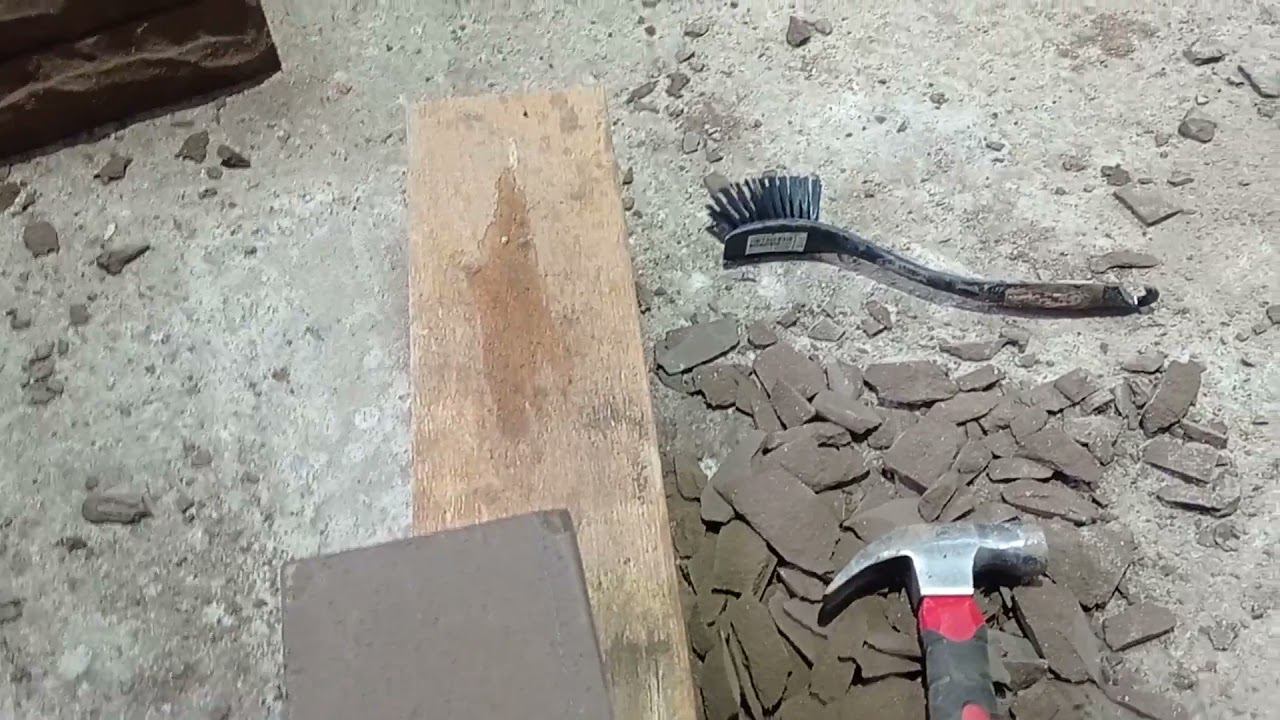 Колотый кирпич