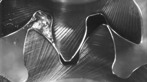 The effect of cavitation in a gear pump. Cavitation is the occurrence in the working fluid. #shorts