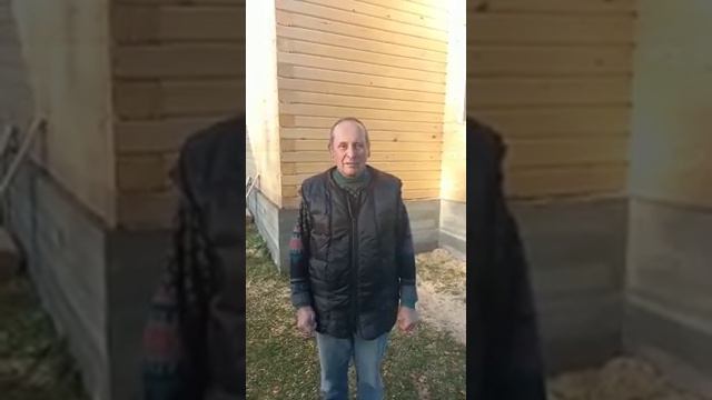 Дом 7х9м из проф.бруса 140х190мм построенный в сентябре 2021 в Тульской обл.