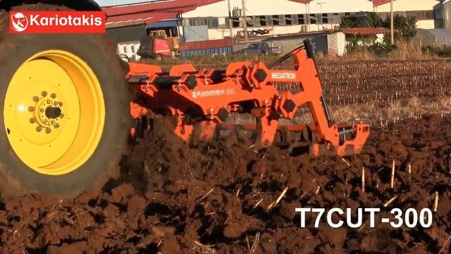 Глубокорыхлитель Kariotakis (Греция) , модель MEGATRON T7 CUT-300