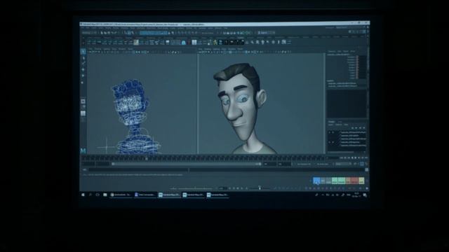 Лицевая анимация в программе Maya