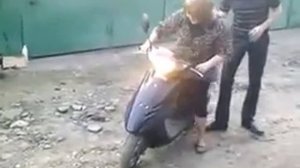 бешаная байкерша