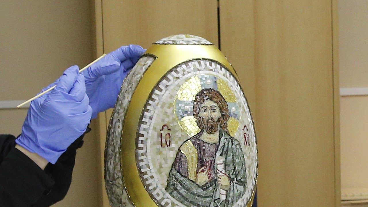 Мозаики Свято-Никольского Черноостровского женского монастыря