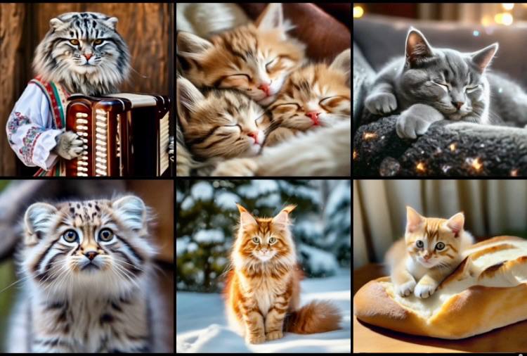 Котики AI. Милые котики САМЫЕ лучшие изображения.