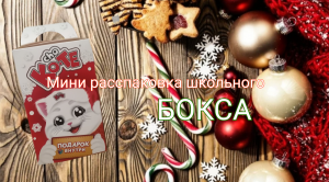 Мини расспаковка школьного БОКСА?