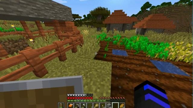 Построил первый дом. Прохождение майнкрафта на режиме хардкор.