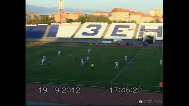 «Зенит-Ижевск» - «КАМАЗ» (Набережные Челны) 0:2. Второй дивизион. 19 сентября 2012 г.