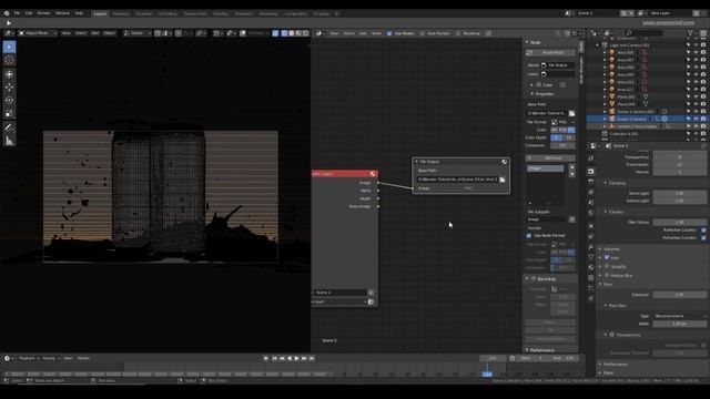 CGI для рекламы продукции в Blender - Часть 04. Завершение сцены и рендер