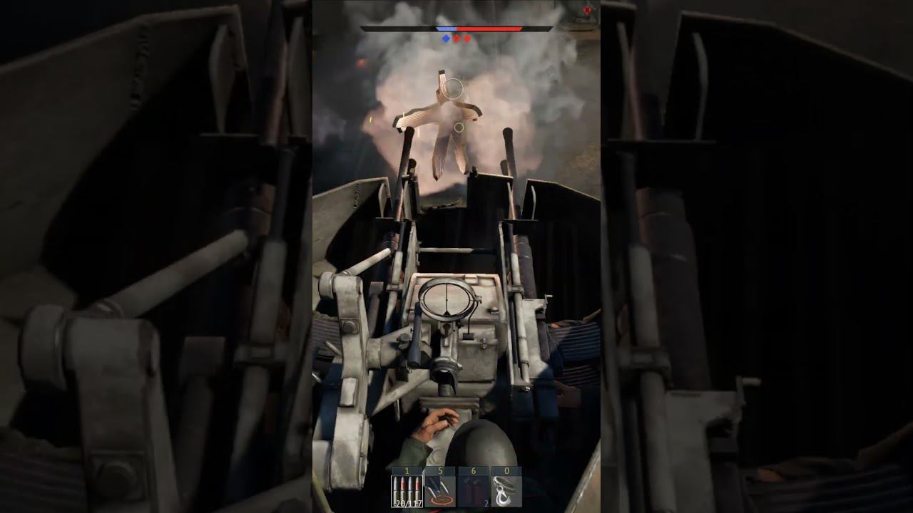 War Thunder. Wirbelwind vs КВ-2 #warthunder #gaming #games