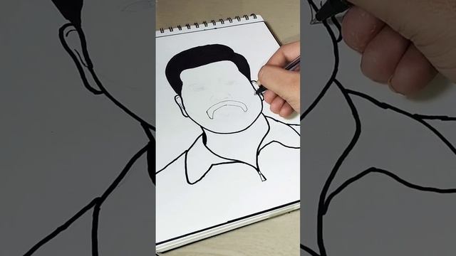 ???Rohit Sharma Drawing #sketch #art ???