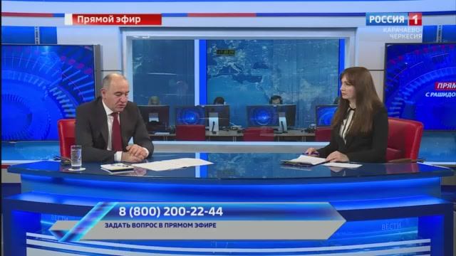 Прямой эфир с Главой Карачаево-Черкесской Республики Рашидом Бориспиевичем Темрезовым (10.12.2021)