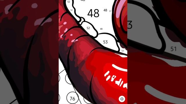 РАСКРАСКА №26 ГУБЫ - КИСЛОТА